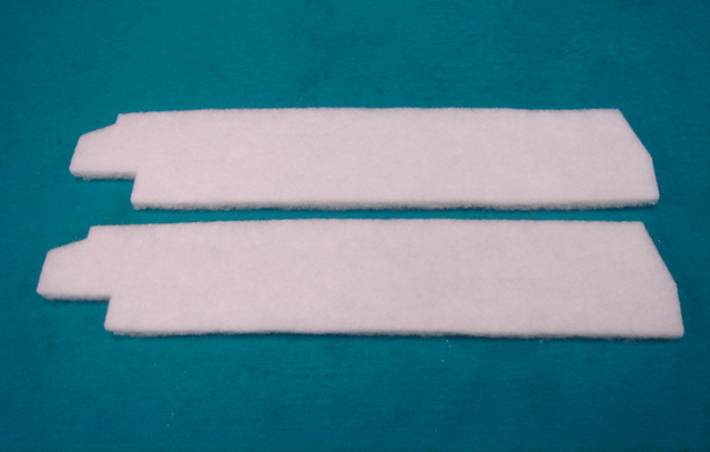 Set of 2 Foam Cabin Air Filters CNH 76043561 SKL46680SET PA5718KIT FCA ...