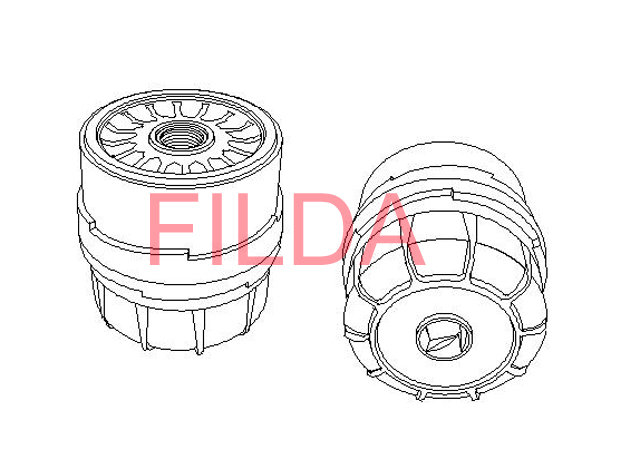 Fuel Filter FORD E6HZ9365A FF42002 FF-2209 1174691