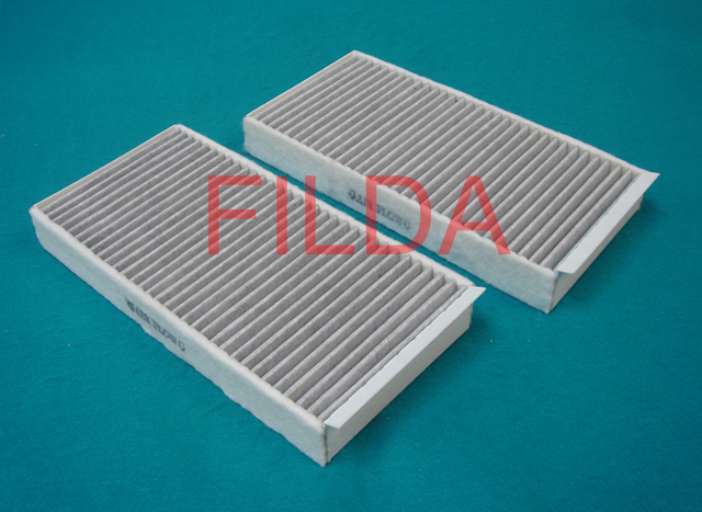 Set of 2 Cabin Air Filters with Charcoal Media BMW 64 11 9 321 875 ...