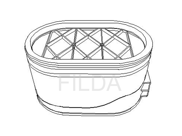Air Filter CATERPILLAR 3045632 4286473M2 2591005C1 63200027442 49666 ...